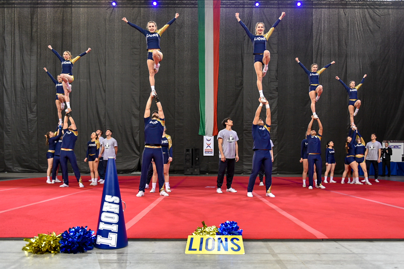Cheerleading - Lions di Gemini Cheers campioni d'Italia per la terza ...