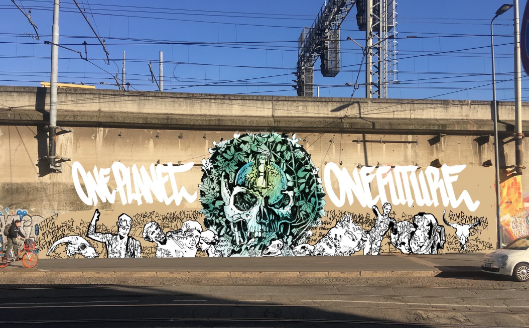 Street art. In Municipio 3 il primo murales del progetto “One planet ...