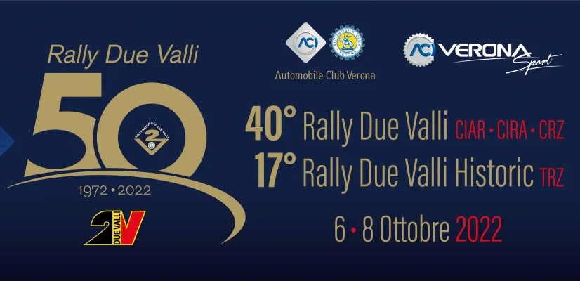 Rally Due Valli 2022, dal 6 all’8 ottobre la 40^ edizione - Il Giornale ...